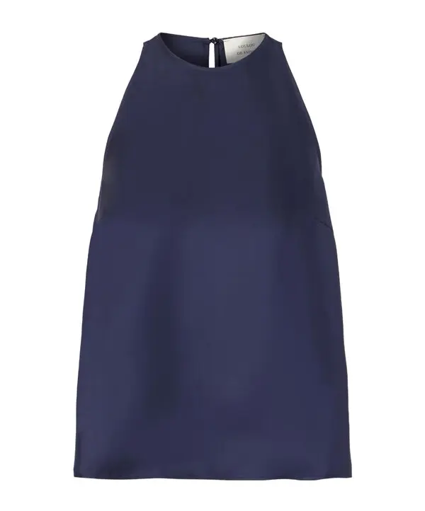 Loulou De Saison Silk Camisole - Blue