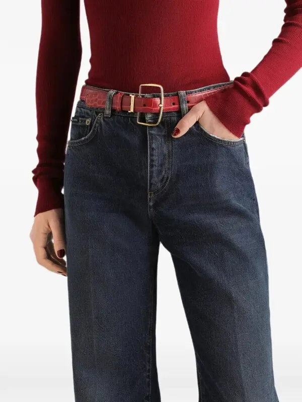 Dolce & Gabbana Belt Loop Jeans