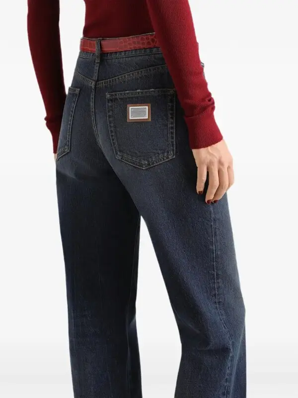 Dolce & Gabbana Belt Loop Jeans