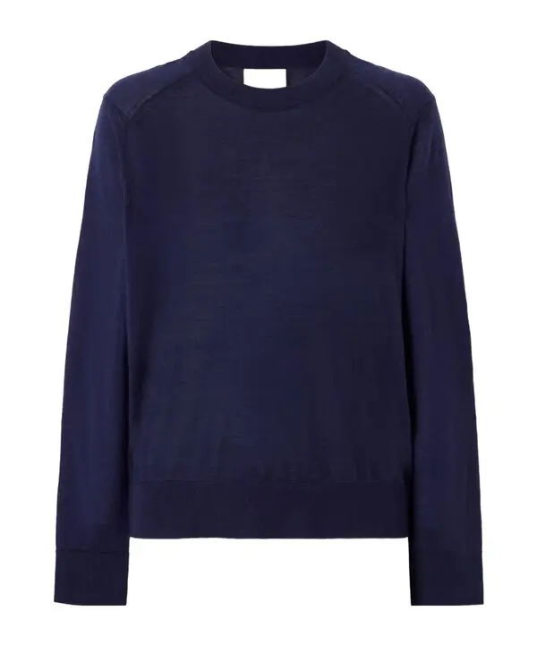 Loulou De Saison Ribbed Drop Shoulder Knit Top