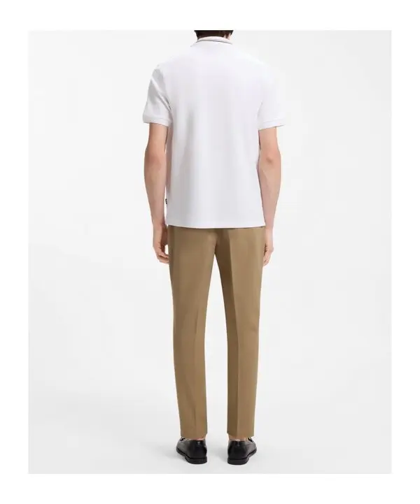 Hugo Boss Tipped Collar Buttoned Polo Shirt