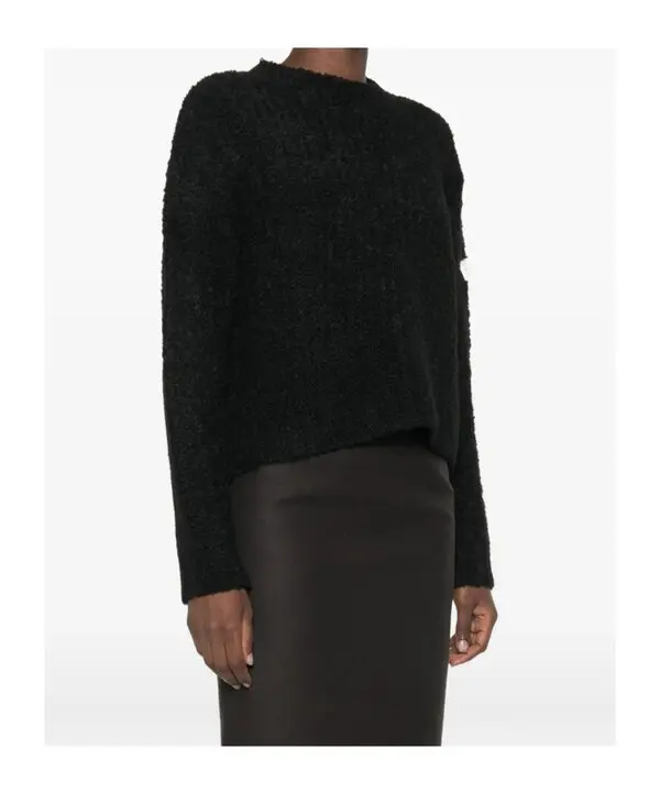 MAISON MARGIELA Long Sleeve Crewneck Jumper - Black