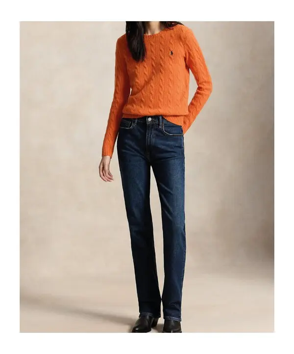 Polo Ralph Lauren Pony-embroidered Cable-knit Sweater