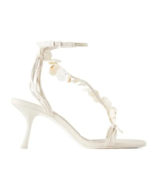 Simkhai Embellished Leather Sandals