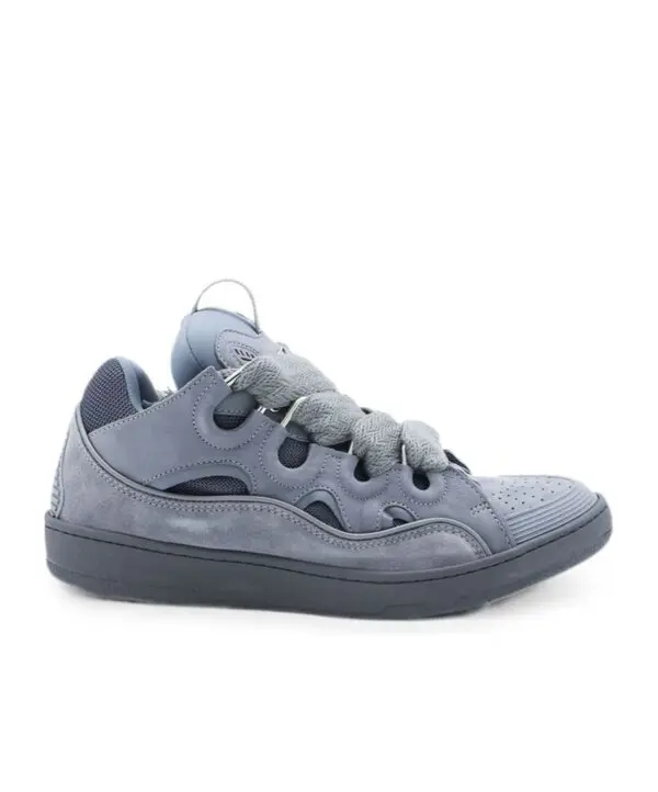 LANVIN Wavy-lace Low-top Sneakers