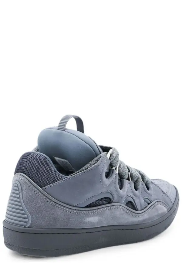 LANVIN Wavy-lace Low-top Sneakers