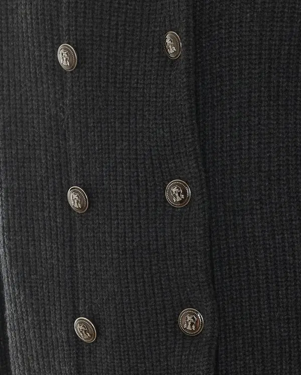 Brunello Cucinelli Double-breasted Knitted Cardigan