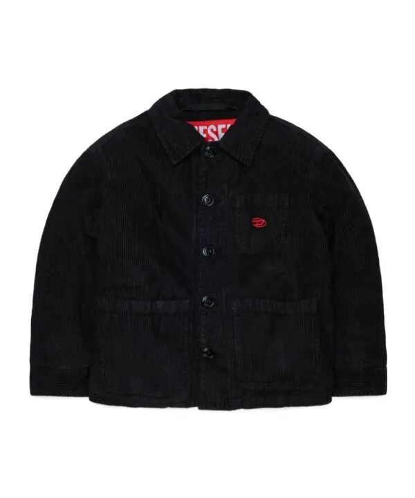DIESEL® Corduroy Logo-embroidered Jacket