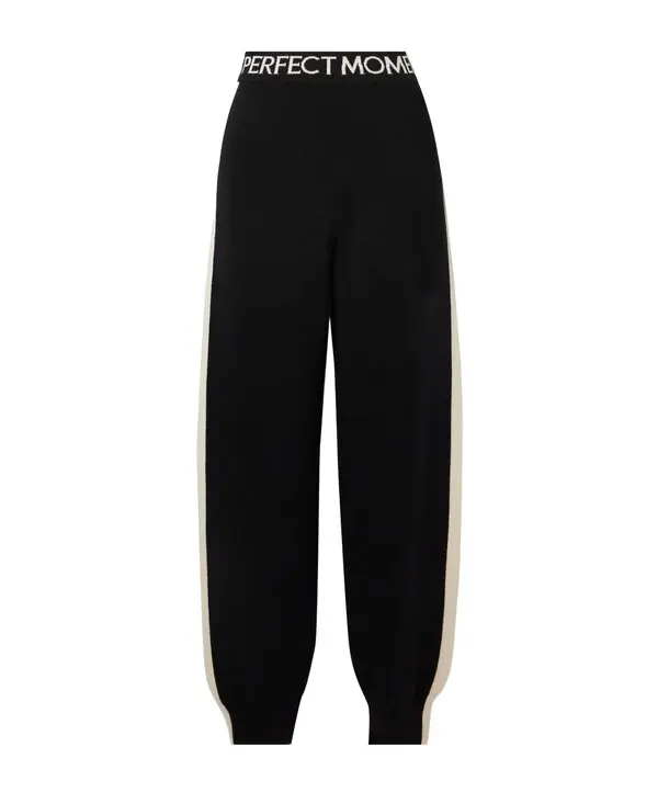 Perfect Moment La Tour Intarsia Wool-blend Track Pants - No