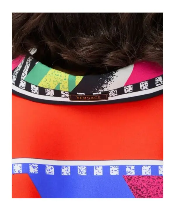 Versace Printed Silk Twill Shirt - Multicolor