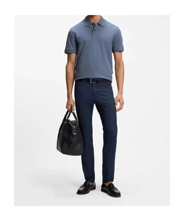 Hugo Boss Logo Embroidered Polo Shirt