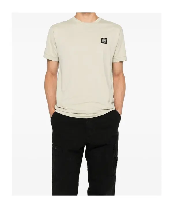 Stone Island Logo-patch T-shirt