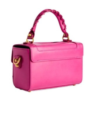 Balenciaga Box Le City Mini Shoulder Bag - Rose Red