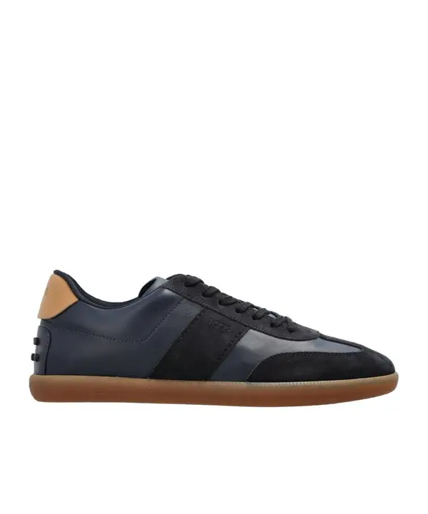 TOD'S Round Toe Lace-up Low Top Casual Sneakers