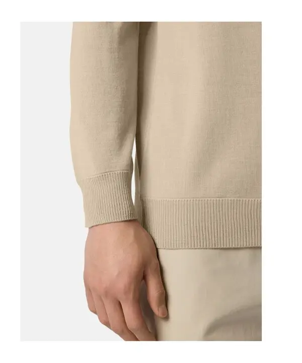 Stone Island Regular-fit Turtleneck Jumper With Ribbed Trims
