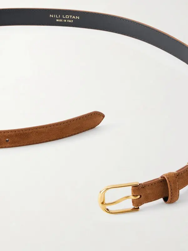 NILI LOTAN Jane Suede Belt