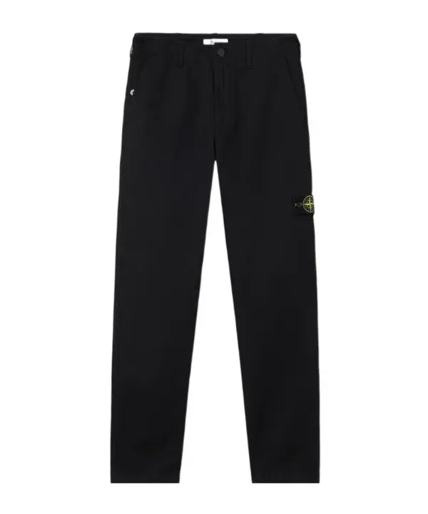 Stone Island Regular-fit Chino Trousers With Pockets