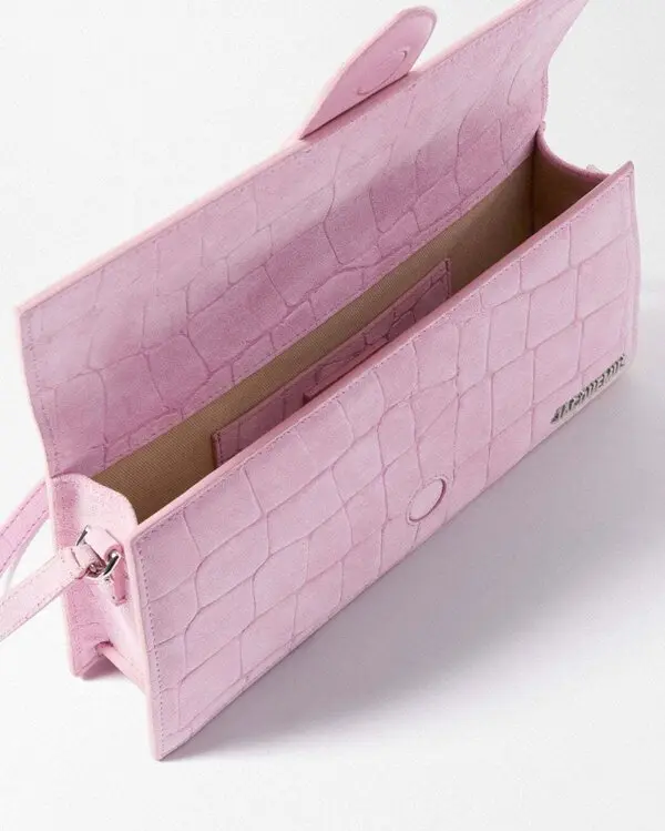 Jacquemus Flap Shoulder Bag - Light Pink