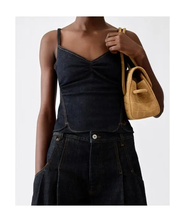 Jacquemus The De-nîmes Pina Denim Top