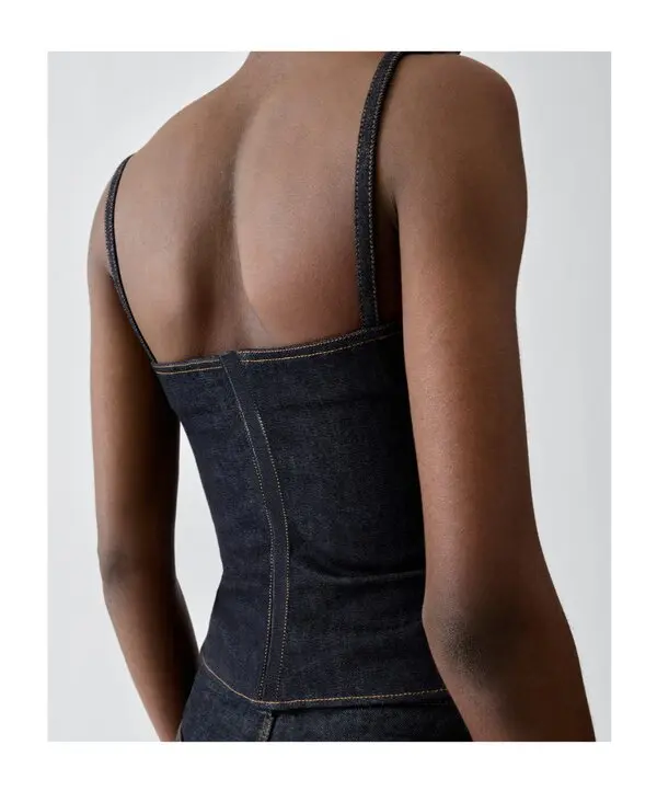 Jacquemus The De-nîmes Pina Denim Top