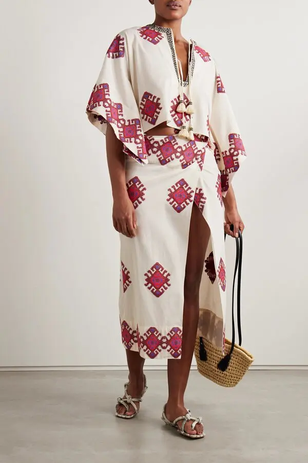 Johanna Ortiz Wraparound Skirt