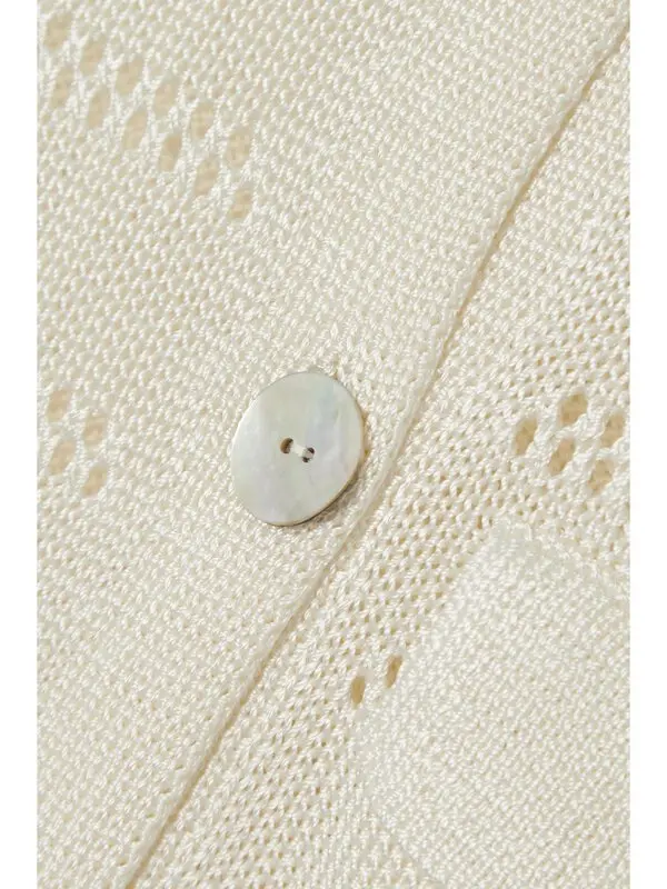 Calle Del Mar Perforated Knitted Shirt