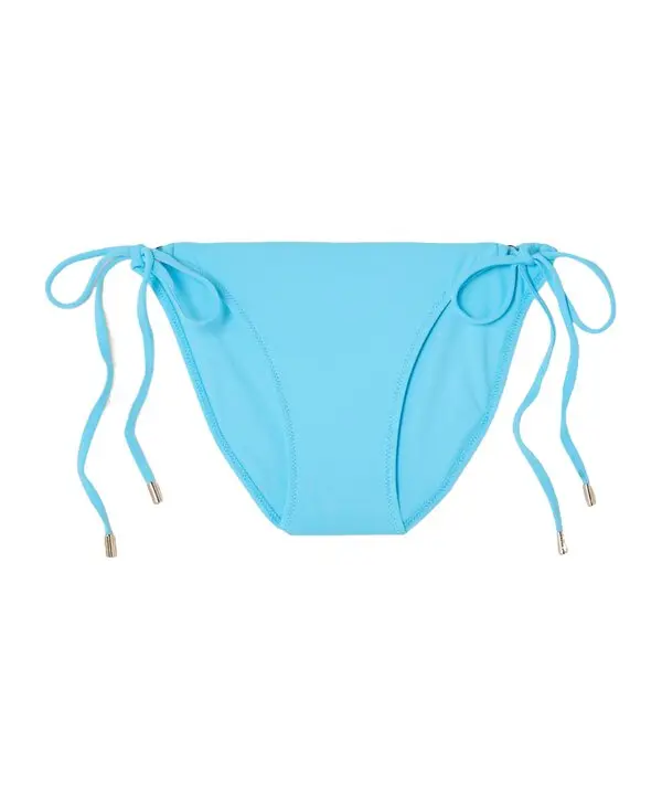 Melissa Odabash Turquoise Triangle Bikini Bottoms - Blue