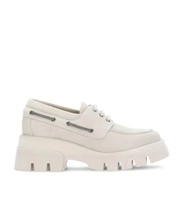 Brunello Cucinelli Platform Lace-up Loafers