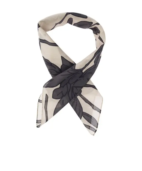 Brunello Cucinelli Motif Printed Scarf