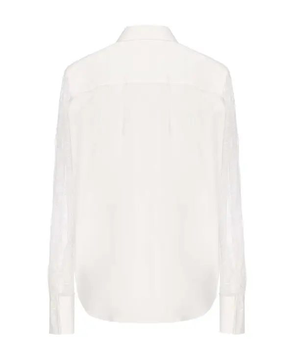 Brunello Cucinelli Paneled Button-up Shirt