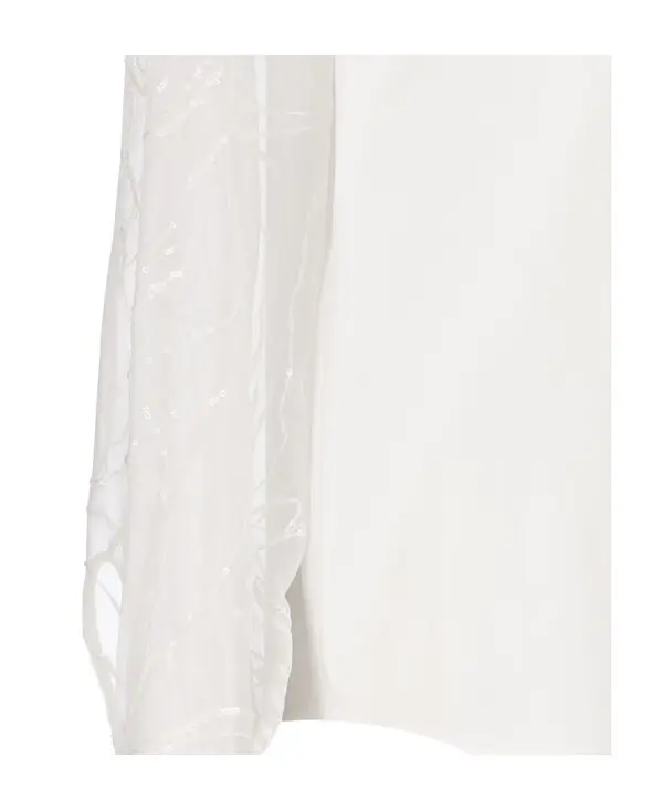 Brunello Cucinelli Paneled Button-up Shirt