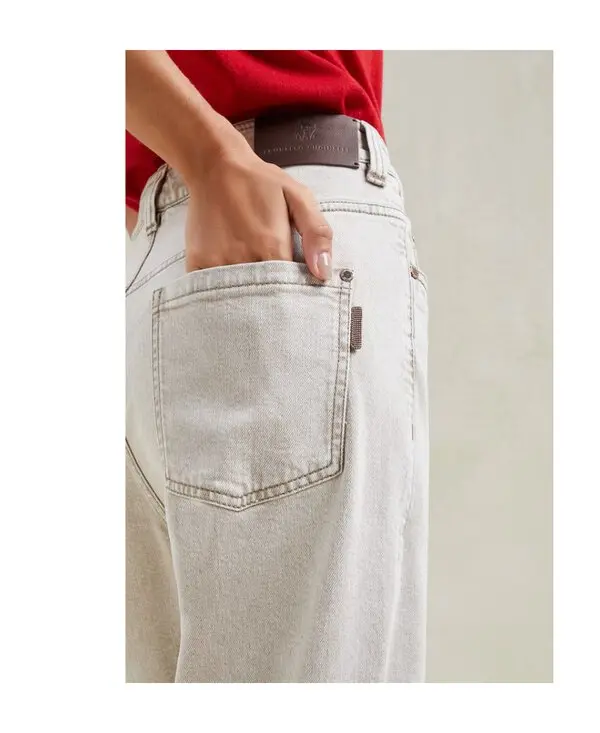 Brunello Cucinelli Mid-rise Straight-leg Jeans