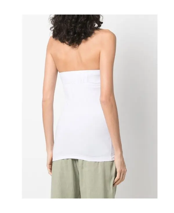 Brunello Cucinelli Strapless Bandeau Top