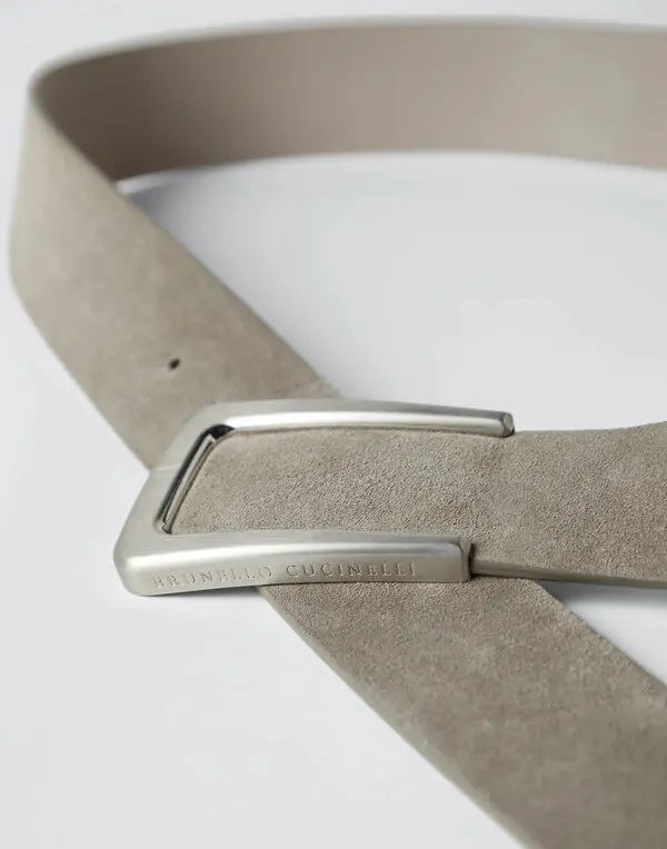 Brunello Cucinelli Punched Hole Buckle Belt