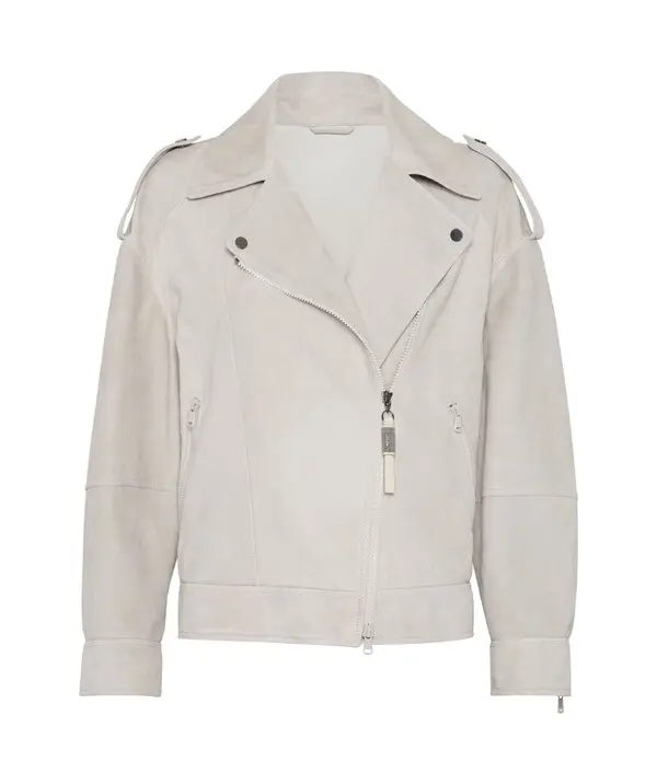 Brunello Cucinelli Long Sleeved Zip-up Jacket