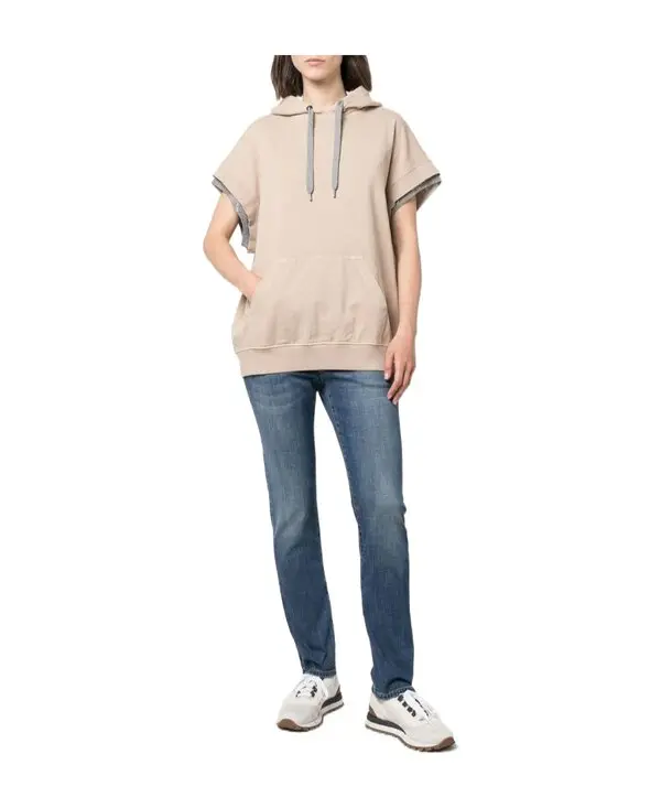 Brunello Cucinelli Monili-trim Hoodie