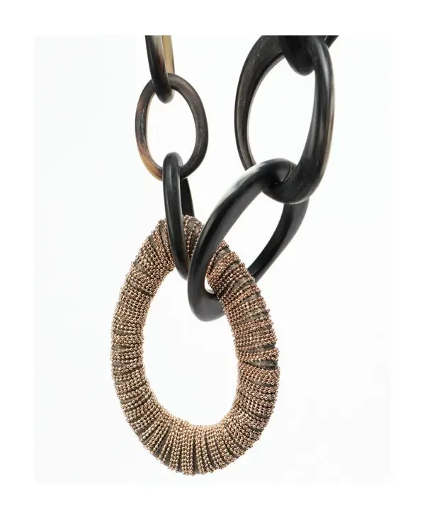 Brunello Cucinelli Logo Necklace