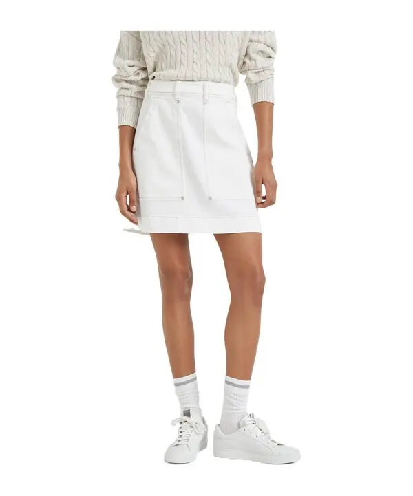Brunello Cucinelli High-waist Mini Skirt