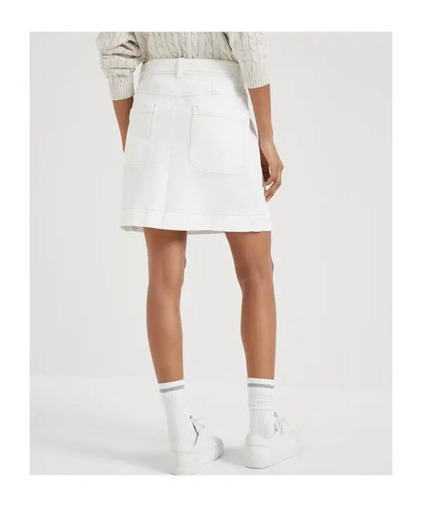 Brunello Cucinelli High-waist Mini Skirt