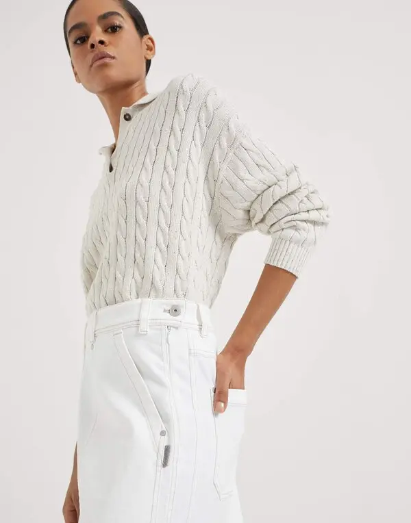 Brunello Cucinelli High-waist Mini Skirt