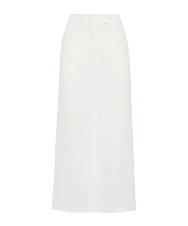 Brunello Cucinelli Tailored Maxi Skirt