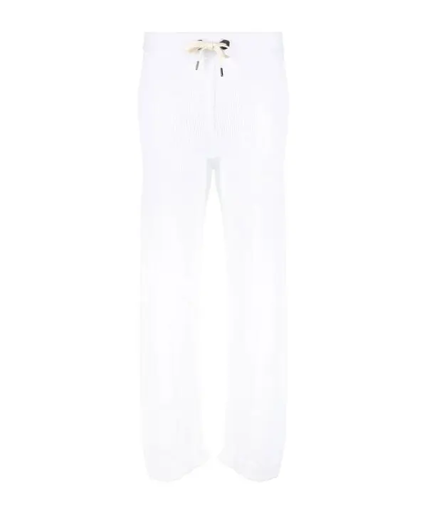 Brunello Cucinelli Fine-ribbed Knit Trousers