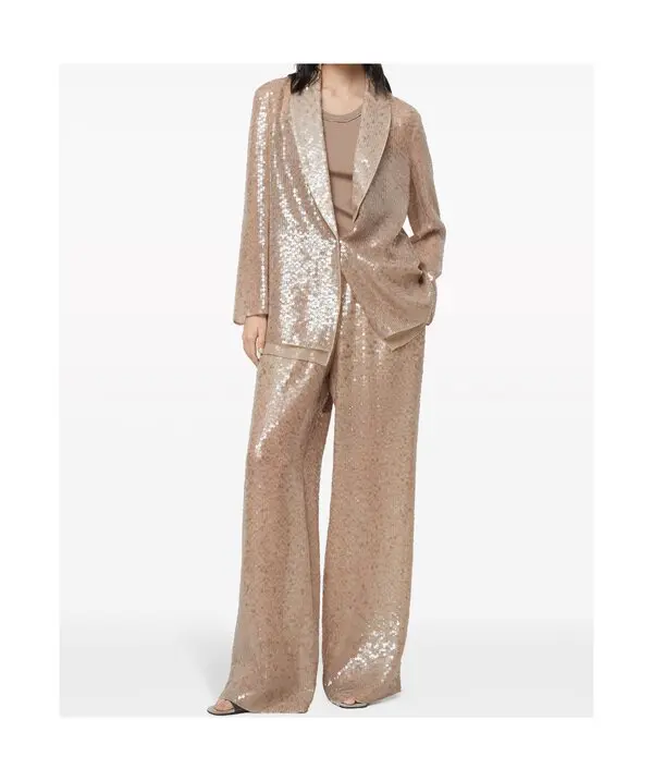 Brunello Cucinelli Sequined Silk Suit