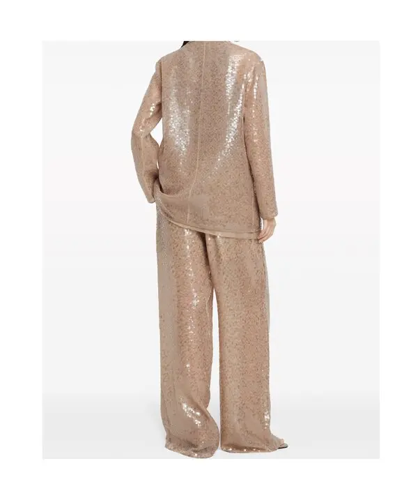 Brunello Cucinelli Sequined Silk Suit