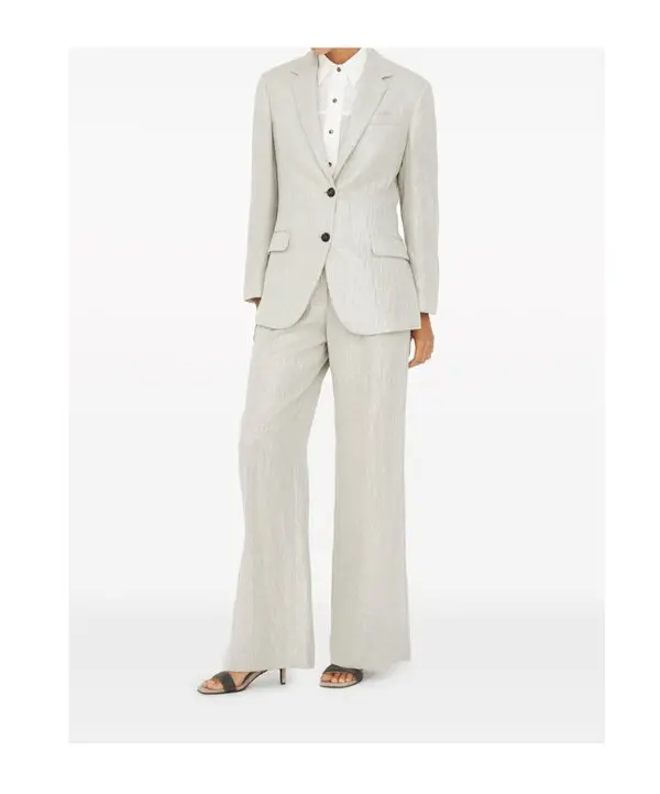 Brunello Cucinelli Single-breasted Suit With Notched Lapels