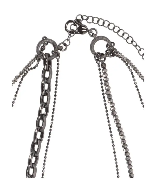 Brunello Cucinelli Layered Multi-chain Necklace