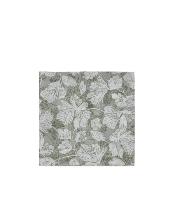 Brunello Cucinelli Floral-printed Square Scarf - Gray
