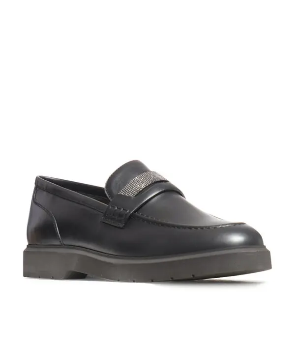 Brunello Cucinelli Embellished Slip-on Loafers