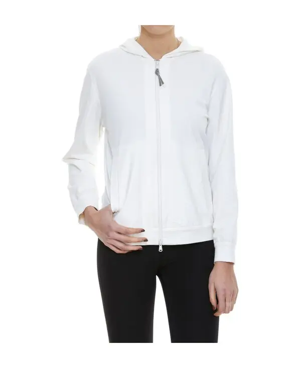 Brunello Cucinelli Zipped Hooded Jacket
