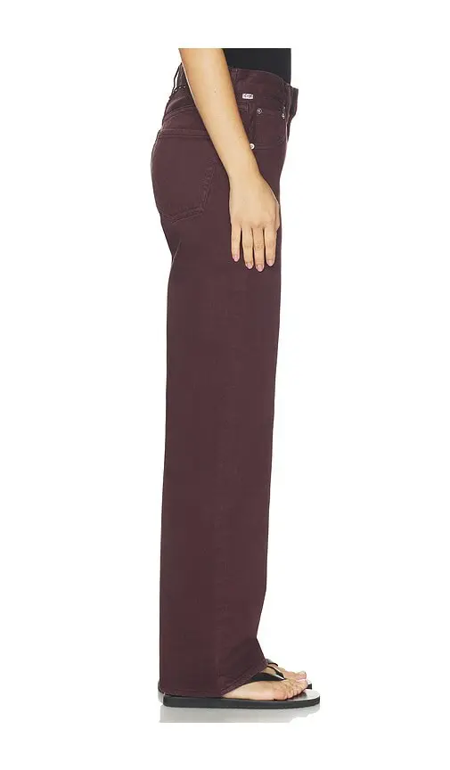Citizens Of Humanity Lindz Easy Straight Jean - Burgundy